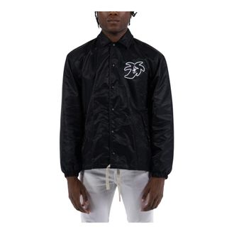 Palm Angels Leichte Jimmy Jacke - - Jackets - Herren - Schwarzk - L