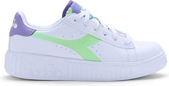 Diadora Game Step Wonderland GS Chaussures DE Sport pour Fille Blanc 178346C7507