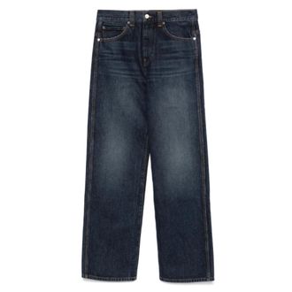 Khaite Indigo Blaue Gerades Jeans - - Jeans - Damen - Blau - W27