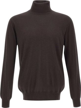 KANGRA Pull &agrave; col roul&eacute; - Homme - Pulls - Brun - Taille: XL