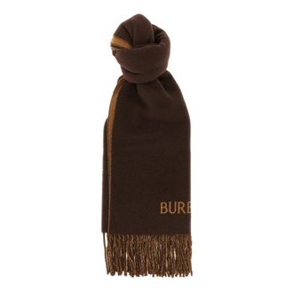 Burberry Knight Wendbarer Kaschmirschal mit B&uuml;rstenfinish - - Accessories - Herren - Braun - ONE SIZE