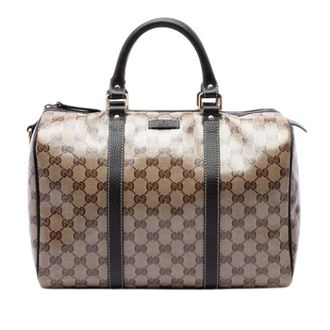 Gucci Sac Boston Pre-owned - Femme - Pre-owned - Beige - Taille: ONE Size