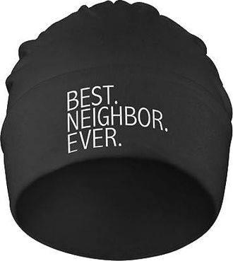 Generic Femme Homme Bonnets De Ski Le Meilleur Voisin du Monde Bonnet &Agrave; Revers Doux Bonnet dhiver Chaud Hiver Chapeaux pour Ski Quotidien Cyclisme