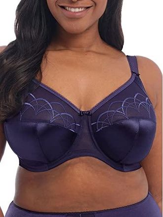 Elomi Soutien-Gorge Bandeau Cate Underwire pour Femme, Bleu Encre, 100E