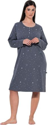 Ulla Popken Bigshirt Bigshirts 2er-Pack Sterne Rundhals Halbarm