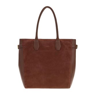 Guess Femme, Sacs, Brun, Taille: ONE Size Anitha Suede Shopper