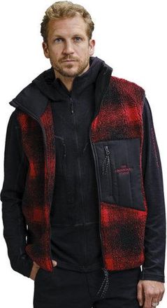The Mountain Studio Rocky Mountain Check Vest M - Fleeceweste - Herren