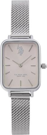 U.S.Polo Association Uhr U.S. Polo Assn. Odette USP8290PK Silberfarben