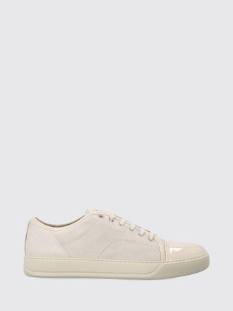 Lanvin Baskets basses DBB1 en cuir de veau su&eacute;d&eacute; avec semelle en caoutchouc
