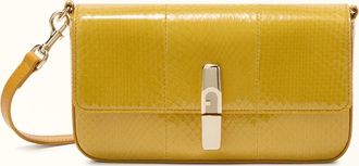 Furla Iride Umh&auml;ngetasche Mini Toni Girasole Mehrfarbig Exotisches Leder Watersnake Damen