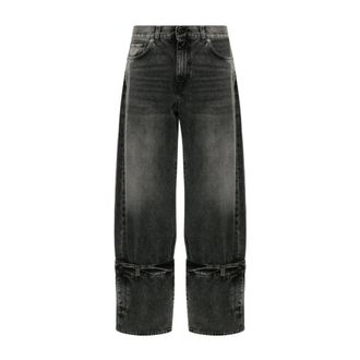 Haikure Wide Jeans - Femme - Jeans - Noir - Taille: W29