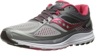 Saucony Guide 10, Damen Laufschuhe, Mehrfarbig (Silver/Berry 2), 37.5 EU