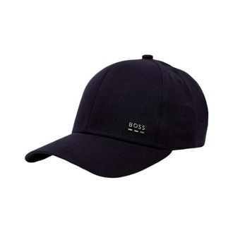 HUGO BOSS Homme, Accessoires, Bleu, Taille: ONE Size Casquette de baseball d&eacute;contract&eacute;e en coton