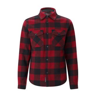 Woolrich Kariertes Overshirt - - Jackets - Herren - Mehrfarbig - M