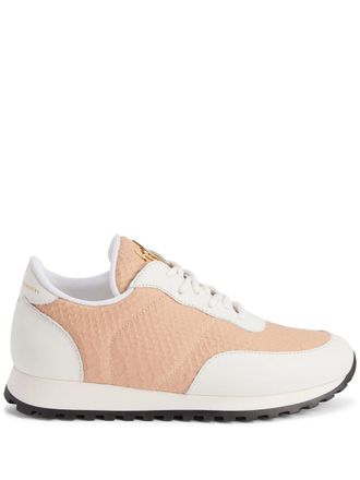 Giuseppe Zanotti Jimi Running Sneakers - Nude