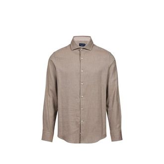 Paul & Shark Chemise en coton m&eacute;lang&eacute;