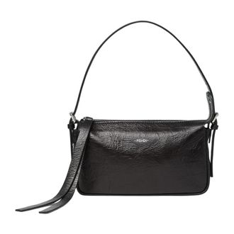 Fendi Zip Top Small - - Bags - Damen - Schwarzk - ONE SIZE