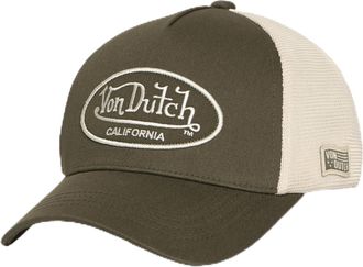 Von Dutch Einstellbare Trucker-Cap f&uuml;r Damen & Herren, LOF, mit Strapback verstellbar, One size