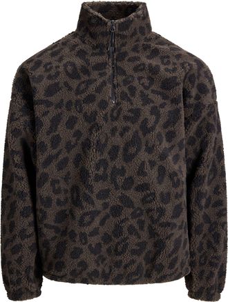 Jack & Jones Jorcheetah Teddy Half Zip Hn T25