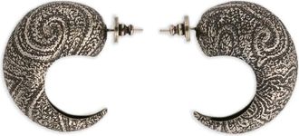 Etro small Arnica earrings - Gris
