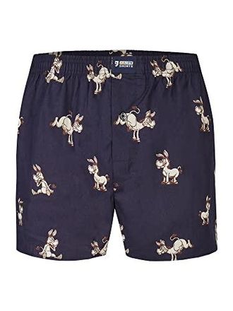 Happyshorts Boxer am&eacute;ricain pour homme Pride Big Hearts, Donkeys, XL