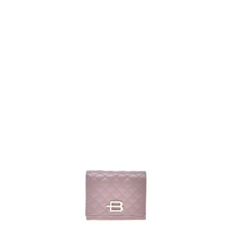 Baldinini Wallet in black nude leather leather - - Accessories - Damen - Lila - ONE SIZE