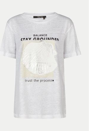 Marc Aurel Marc Aurel T-Shirt 7551 7000 73730 Weiß Regular Fit