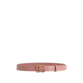 Dolce & Gabbana Femme, Accessoires, Rose, Taille: 80 CM Ceinture Logo