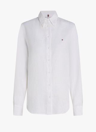 Tommy Hilfiger Chemise ray&eacute;e en lin