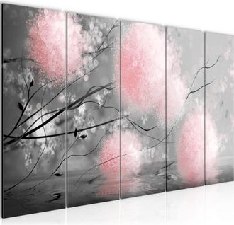 Runa Art Bild Pusteblumen Wandbilder auf Vlies Leinwand 5 Teilig Wanddekoration Wohnzimmer Schlafzimmer 044256b