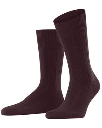 Falke Wadenhohe Socken Lhasa aus Merino-Kaschmir-Mix im Rippstrick in