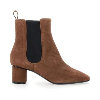 Pollini Braune Wildleder Damen Stiefeletten - - Shoes - Damen - Braun - 39 EU