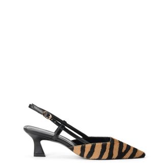 Stuart Weitzman Vinnie 50 Slingback - Femme - Chaussures - Brun - Taille: 41 EU