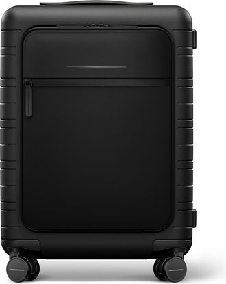 Horizn Studios M5 Essential in All Black - Cabin Luggage - 55x40x23cm - 3.4kg - Lifetime Warranty