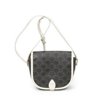 Celine Crossbody Bags - Medium Folco Bag - Gr. unisize - in Braun - f&uuml;r Damen
