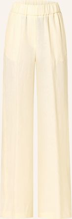 PESERICO Peserico Marlenehose Aus Leinen gelb