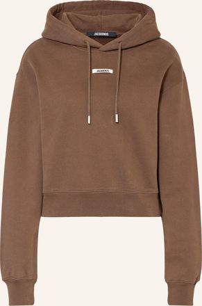 Jacquemus Jacquemus Hoodie Le Hoodie Gros Grain beige
