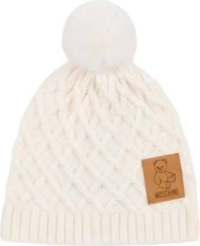 Moschino unisex, Accessoires, Beige, Taille: M Wool Hat