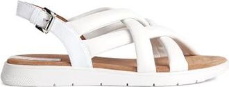 Geox Femme D Dandra, Blanc, 36 EU