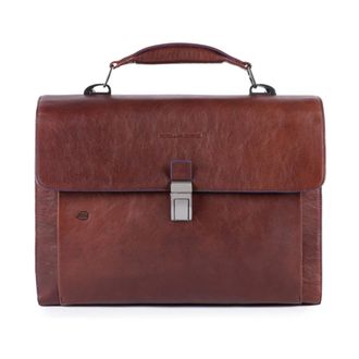 Piquadro Sacoche pour ordinateur portable - Femme - Sacs - Brun - Taille: ONE Size