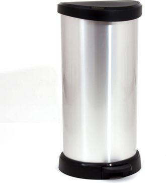 Curver 3253922150002 Küchenabfalleimer, 1 - Pack, Silber