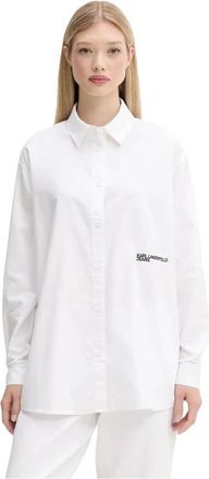 Karl Lagerfeld Damen, Blusen & Hemden, Wei&szlig;, XSGr&ouml;&szlig;e