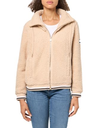 Tommy Hilfiger Sherpa-Bomber f&uuml;r Damen, Helles Beige, L