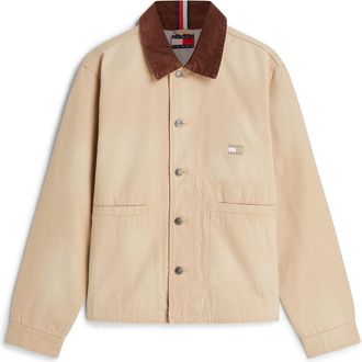 Tommy Jeans Jacke Contrast Collar Chore