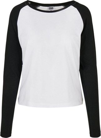 Urban Classics Langarmshirt Urban Classics Damen Ladies Contrast Raglan Longsleeve (1-tlg)