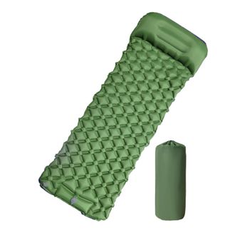 Generico Schlafmatte f&uuml;r Camping, aufblasbare Campingmatte, Schlafpolster f&uuml;r Blasmatratze, tragbares Luftbett f&uuml;r Camping, Wanderrucks&auml;cke, Reisefalle