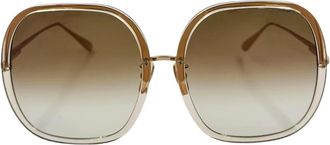 Linda Farrow Femme, Accessoires, Brun, Taille: ONE Size Celia Lunettes de soleil