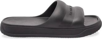 Moncler Homme, Chaussures, Noir, Taille: 42 EU Altive Slides