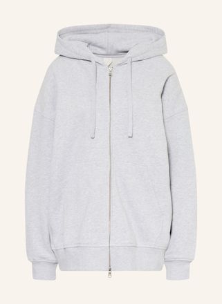 Arket Arket Oversized-Sweatjacke grau