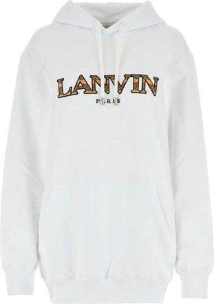 Lanvin Femme, Sweatshirts et sweats &agrave; capuche, Blanc, Taille: 36 FR Cardigans